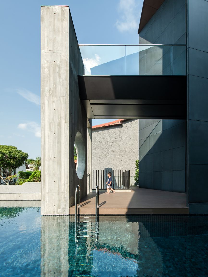 Tatler Asia - Concrete House Inspired By Sports Cars & Art | Aamer ...